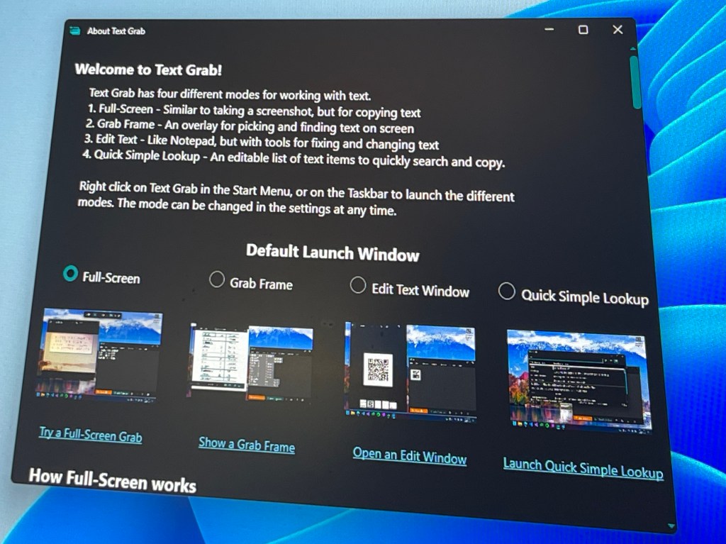 How to use Windows OCR with Text Grab in a few easy steps – JoeFin Apps
